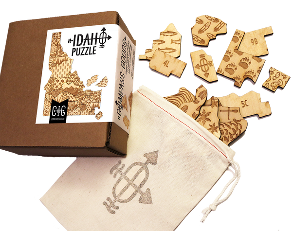 Lost Little Things - Idaho Counties Puzzle – BANANA ink