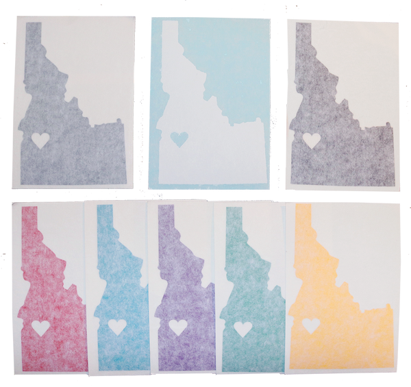 BANANA ink - Idaho "Heart" Boise Sticker